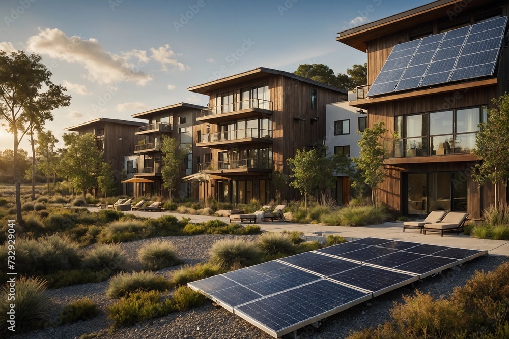 world of sustainable luxury with Solar-Powered Living. Picture yourself in a diverse community ...