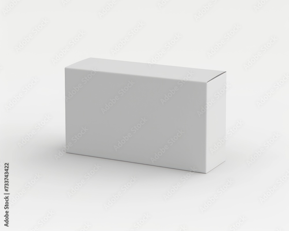 Blank matchbox mockup for branding and promotion, empty paper packaging ...