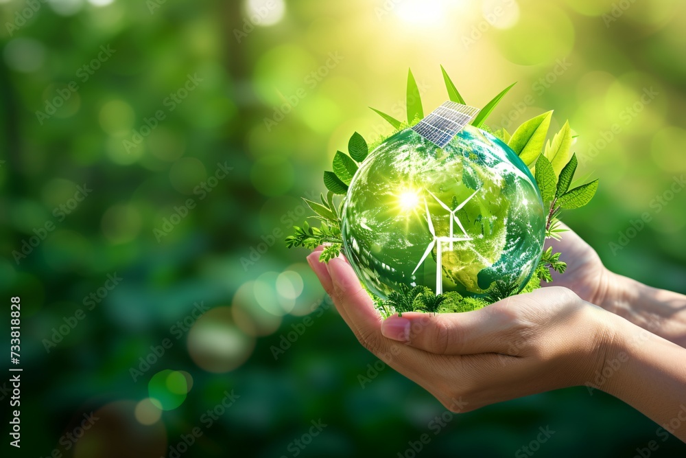 The image created captures the essence of nurturing and protecting our ...