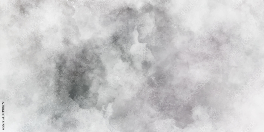Modern mist Smoke effect isolated on black background. Dark room cement ...