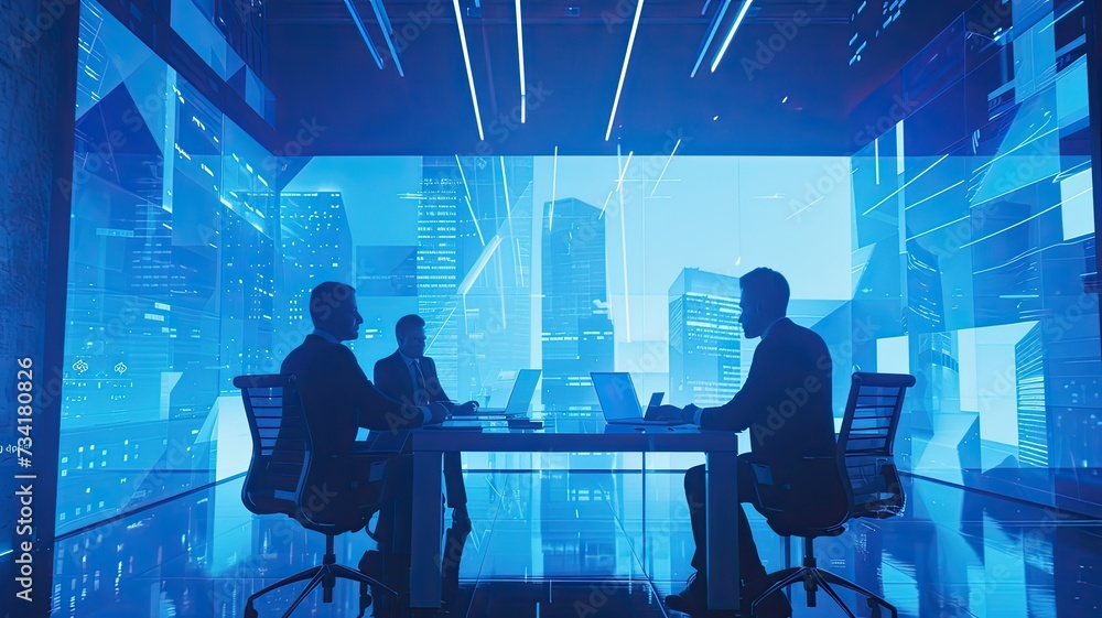 business success and innovation, collaborative efforts in a dynamic ...