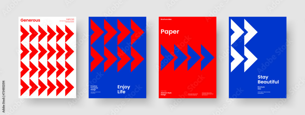 Abstract Flyer Layout. Creative Background Template. Isolated Banner ...
