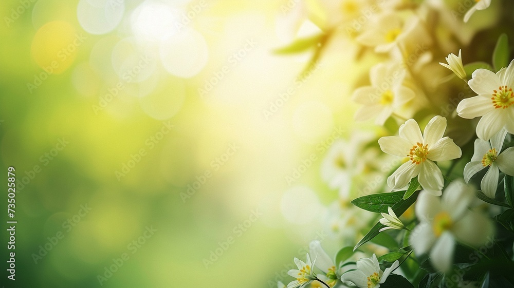 Professional spring and summer background. For presentations and ...