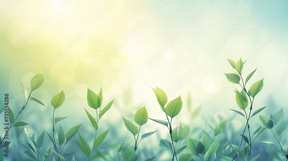 Professional spring and summer background. For presentations and ...