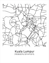 Kuala Lumpur Travel Poster Free Stock Photo - Public Domain Pictures