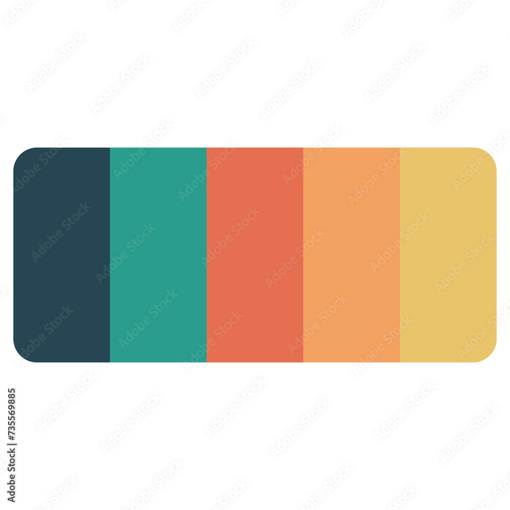 Vector illustration with palette. Color matching color palette. Fashion ... Vector illustration with palette. Color matching color palette. Fashion ...