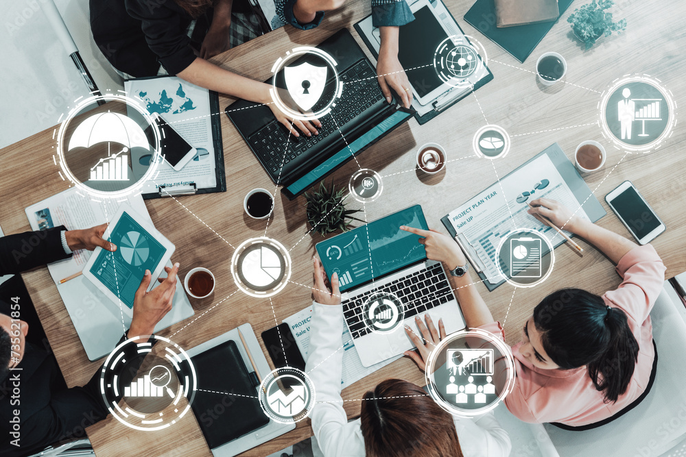 Risk Management and Assessment for Business Investment Concept. Modern ...