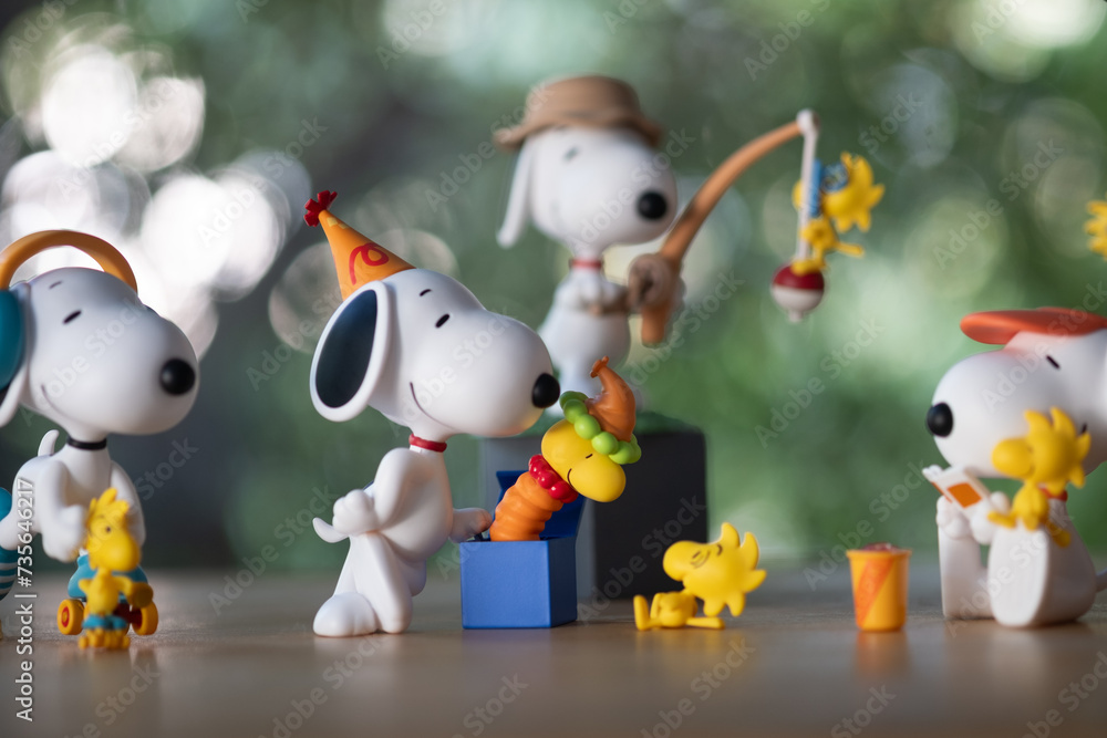 BANGKOK, THAILAND - FEBRUARY 14, 2024 : Cute toy of Snoopy The Best ...