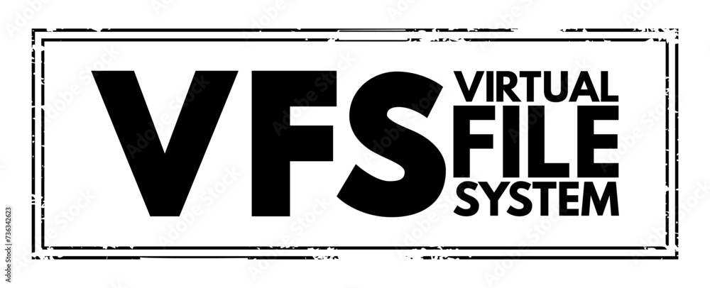 VFS - Virtual File System is an abstract layer on top of a more ...