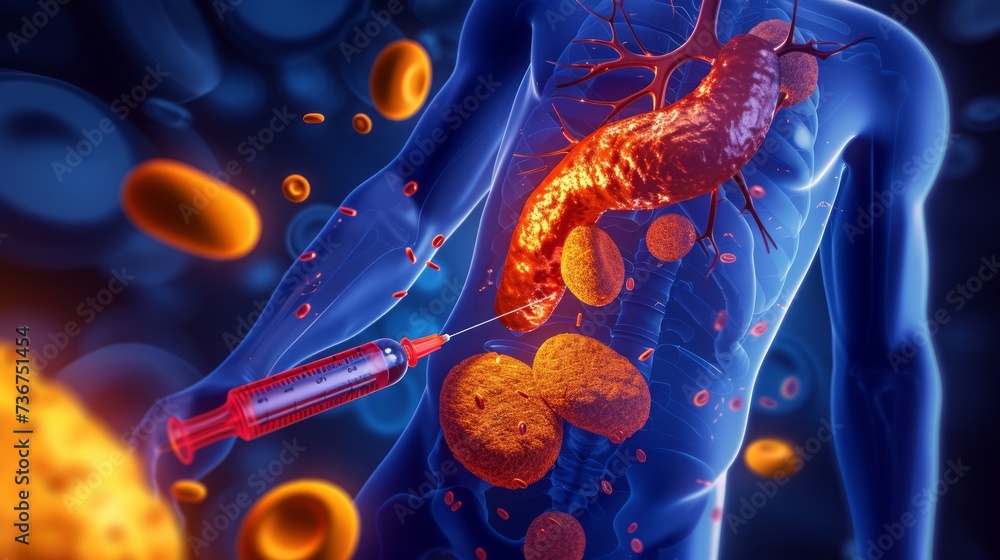 Diabetes. A chronic disease that occurs either when the pancreas does ...