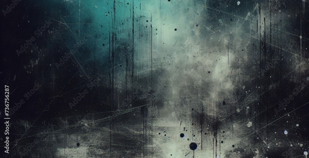 Glitter mist. Paint water splash. Magic spell. Blue silver gray color ...