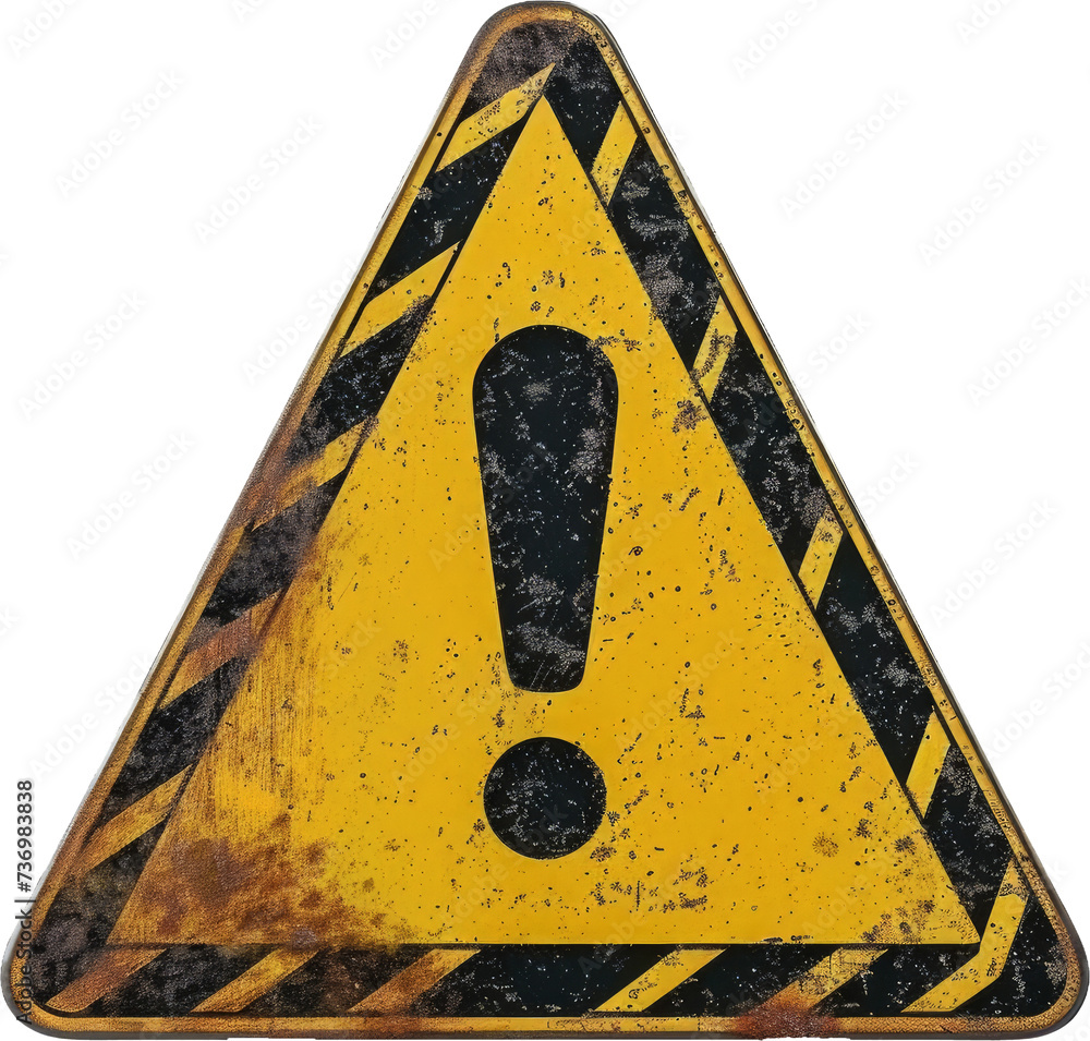 warning sign with an exclamation mark transparent background PNG ...