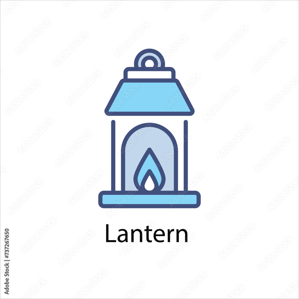 Lantern Icons vector, website, booking sites and mobile apps. Graphic ...