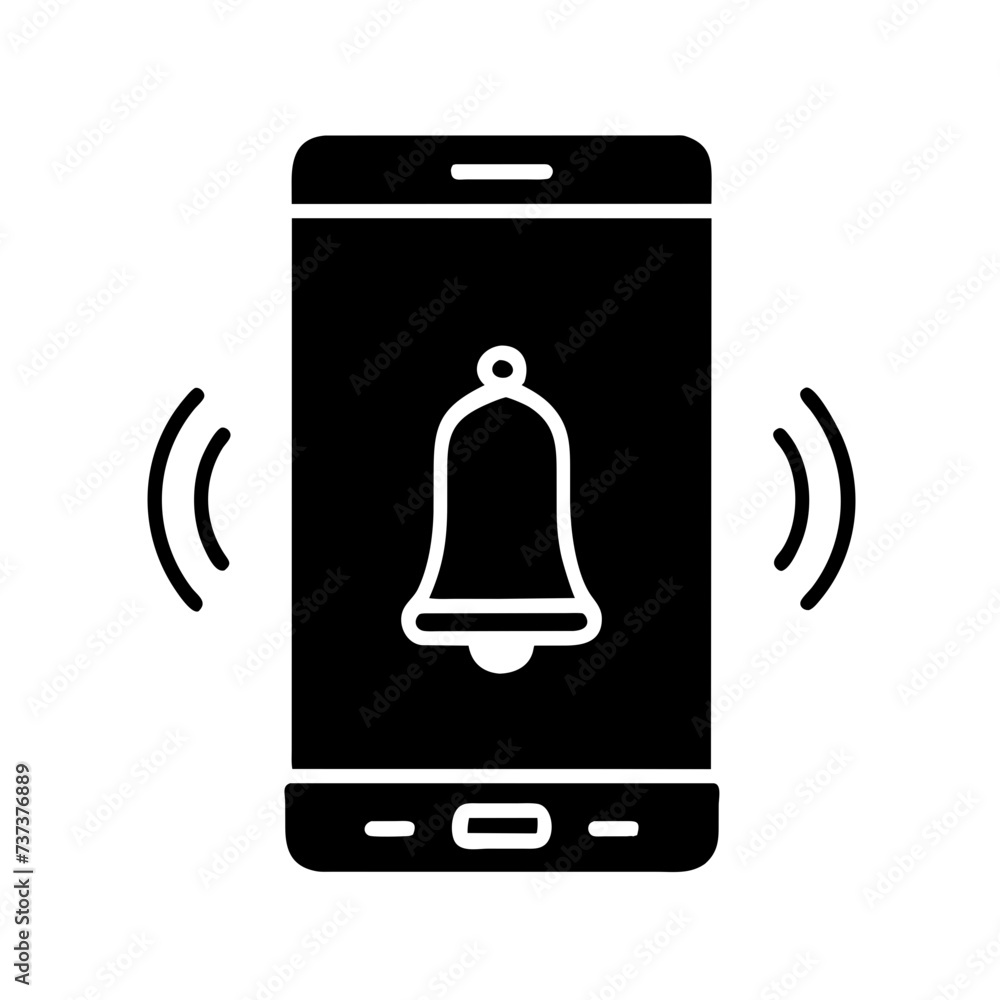 A ringing phone icon, conveying the classic symbol of communication and ...
