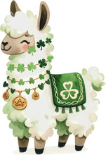 St. Patrick's Day Llama Free Stock Photo - Public Domain Pictures