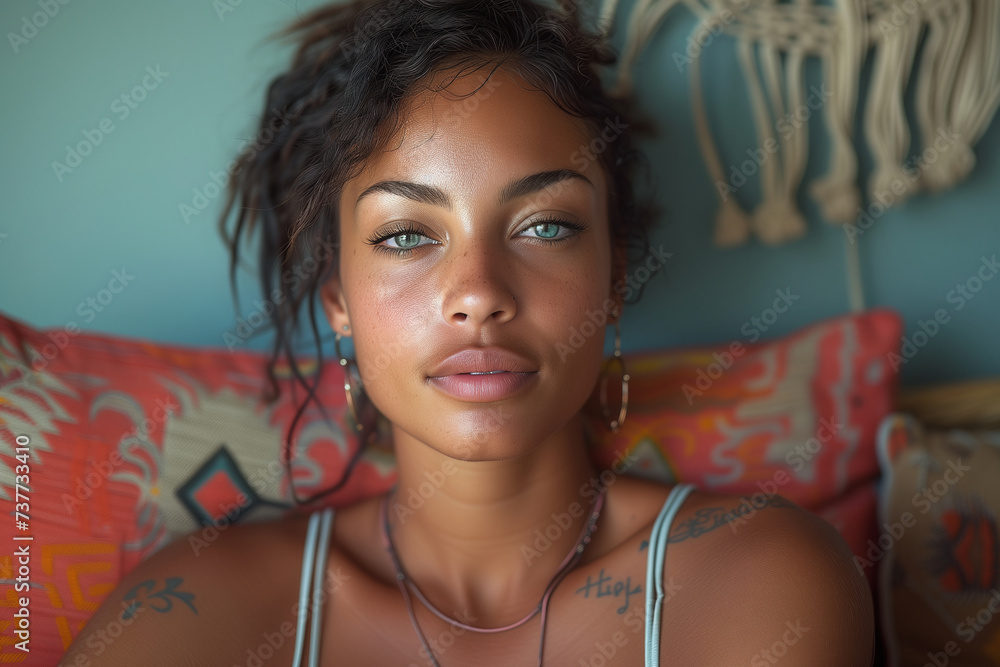 A Powerful Portrait of a Young Trans Woman Expressing Freedom and ...