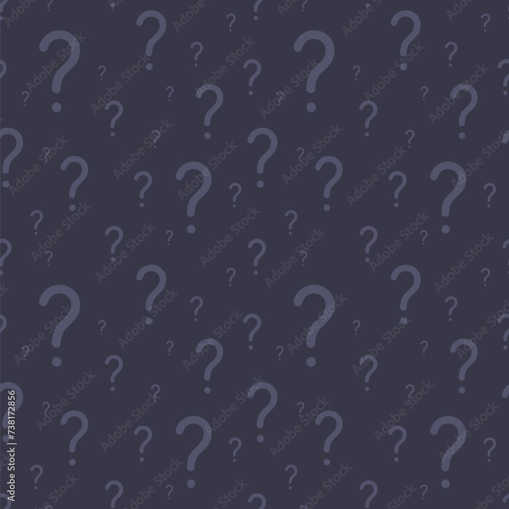 Dark grey question mark texture Stock Vector | Adobe Stock