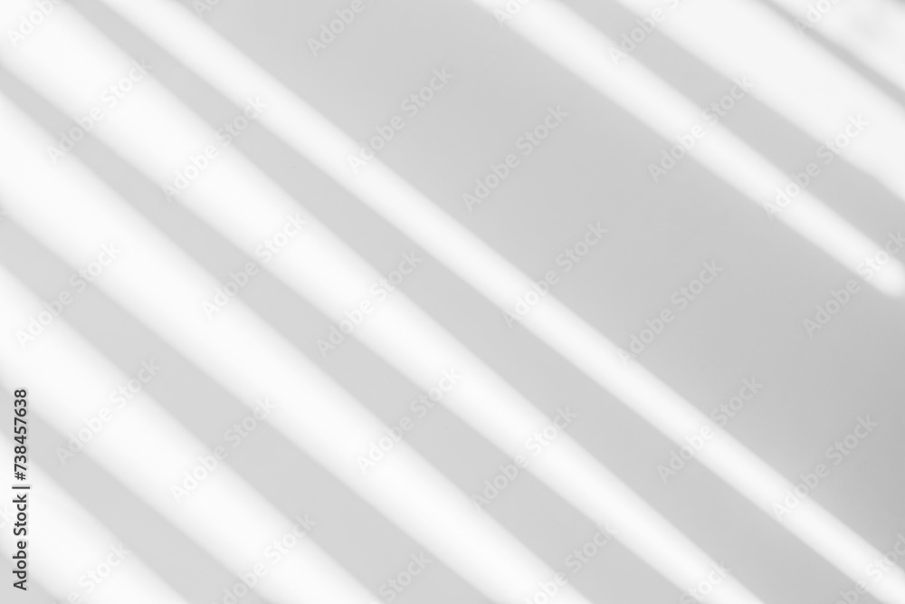 Gray shadow and light blur abstract background on white wall from ...