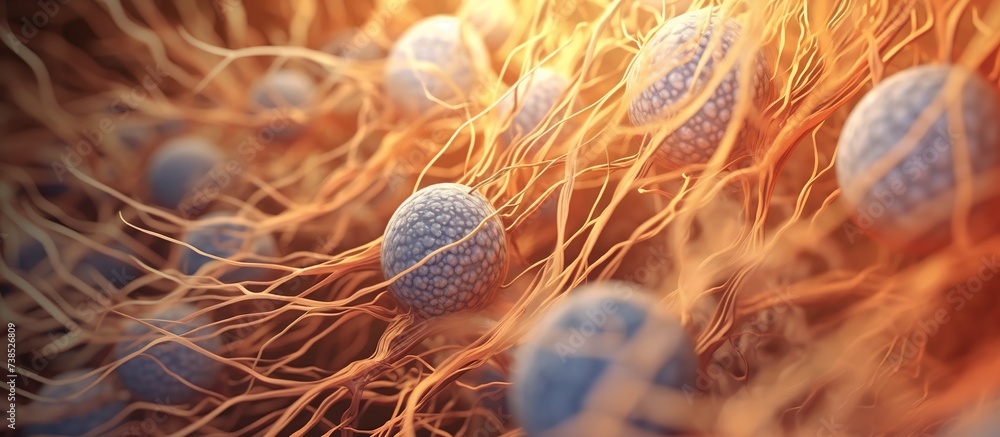 The anatomical structure of a Basil bacterial cell when magnified using ...