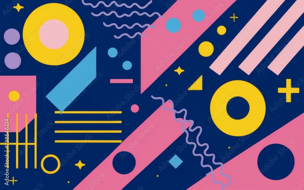 Visual that encapsulates the energetic vibe of the 1990s, featuring ...