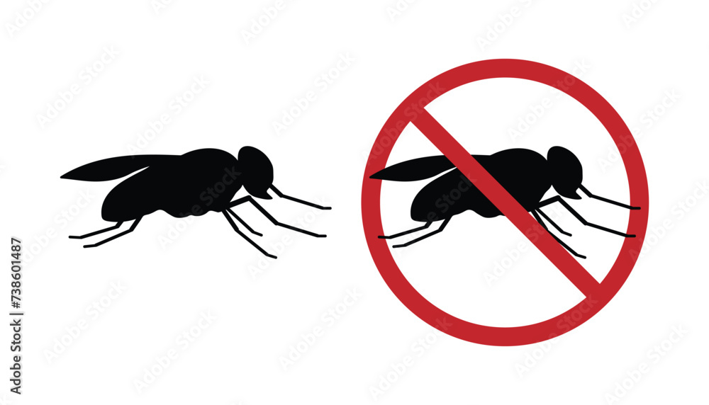Housefly on a white background. Flies symbol in shadow form. House ...