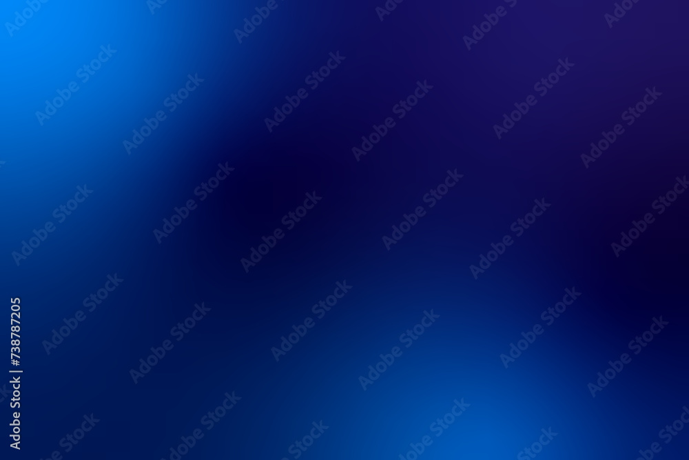 Colorful Bright Blue Gradient Blurry Background. Abstract Art Wallpaper ...