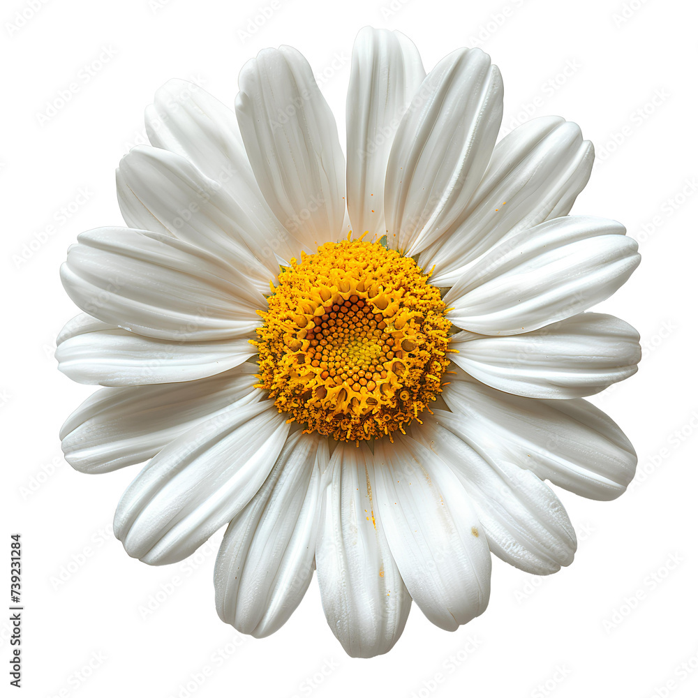 Chamomile flower png. Daisy flower png. White daisy top view png ...