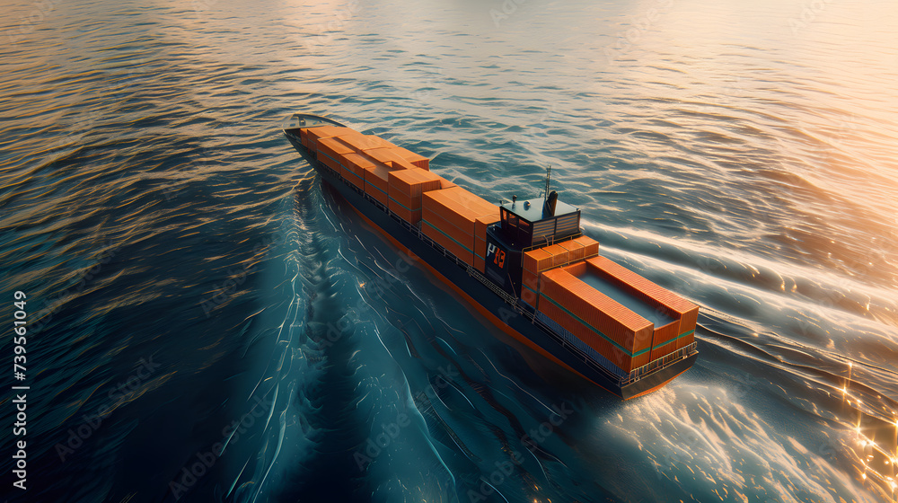 An autonomous container ship piloted through advanced navigation ...