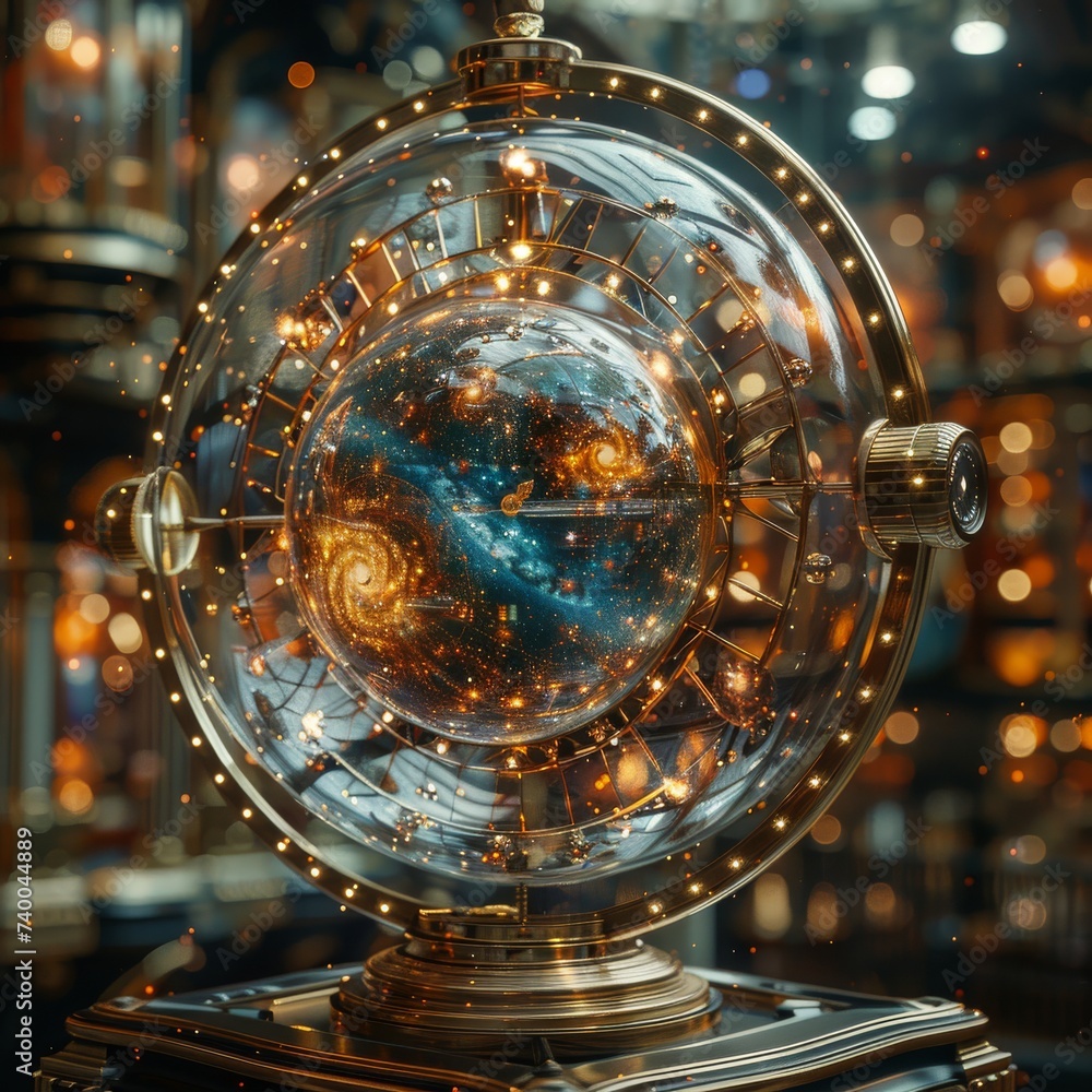 Helium atoms floating within a bubble of time each nucleus a ticking ...