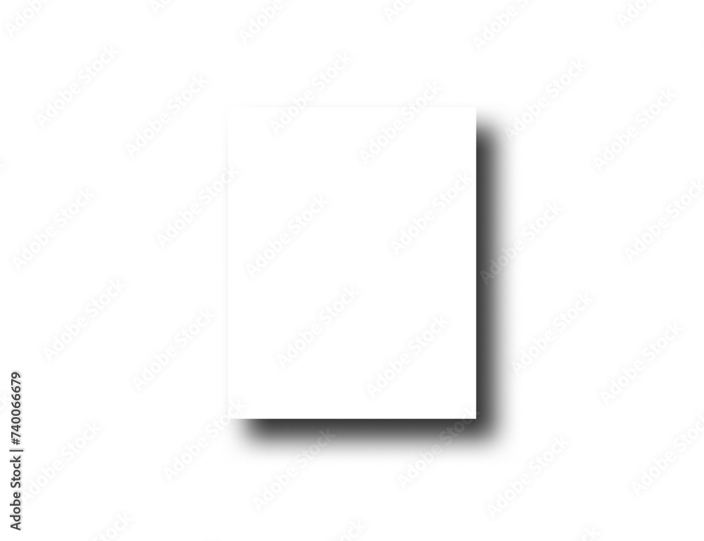 Transparent shadow with soft edges. Realistic shadow effect isolated on ...