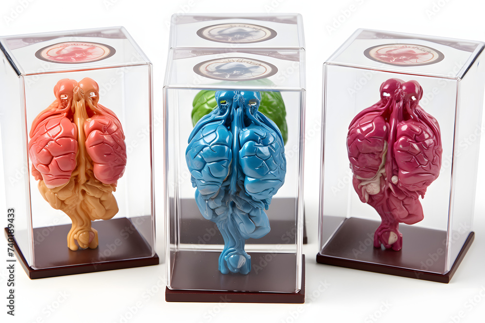 Illustration Stock Explore the intricacies of human anatomy with this ...