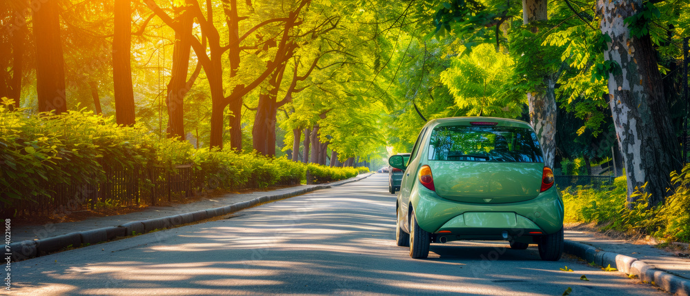 Sustainable urban transport options green commuting solutions Stock ...
