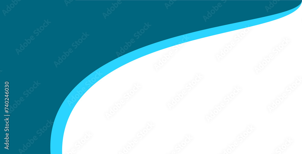 Wavy corner border frame, colorful border frame, curve Stock ...
