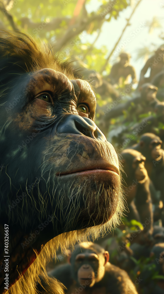 Australopithecus Migration Leadership - homem das cavernas ...