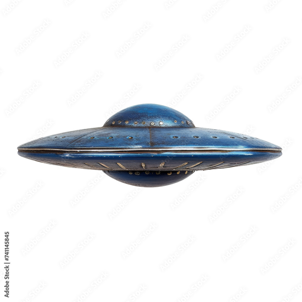 UFO, flying spaceship isolated on transparent background, cut out, png ...
