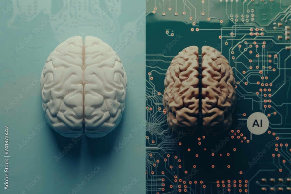 AI Brain Chip server certificates. Artificial Intelligence digital ...