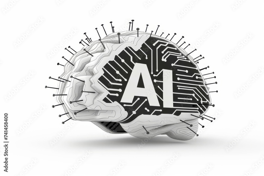 AI Brain Chip ai competencies. Artificial Intelligence imaginative ...