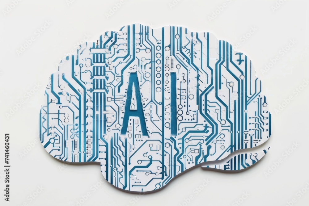 AI Brain Chip nursing informatics. Artificial Intelligence ai future ...