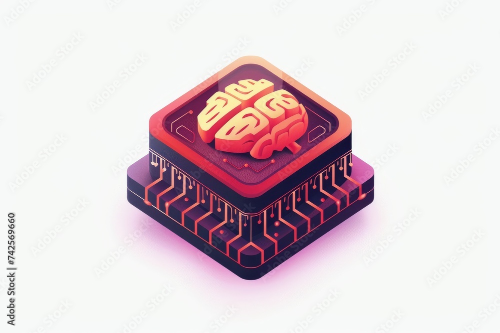 AI Brain Chip protocols. Artificial Intelligence in mind digital ...