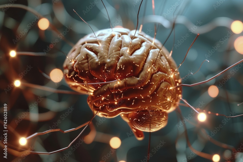 AI Brain Chip management. Artificial Intelligence alphago human ...