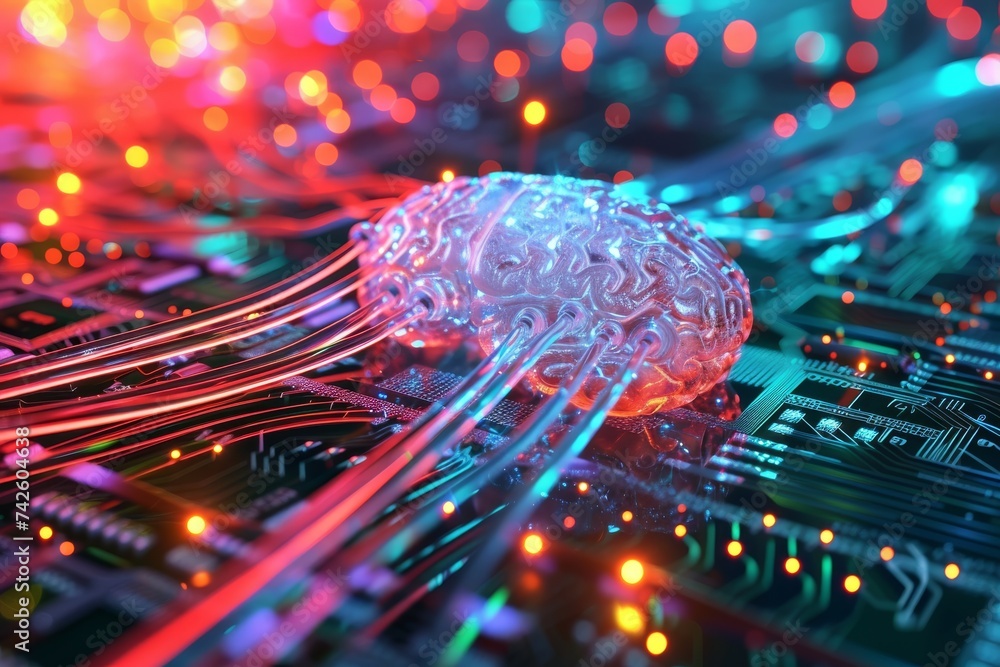 AI Brain Chip potentials. Artificial Intelligence functional human ...