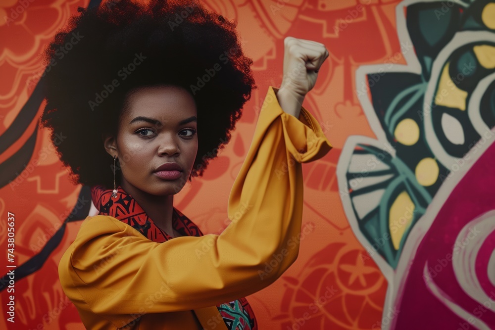 Professional Photography of a Supermodel in a Powerful and Empowering ...