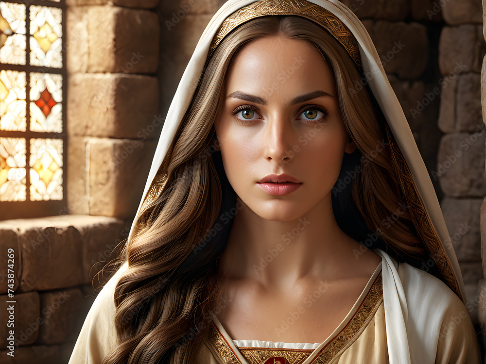 Mary Magdalene's Devotion: Portrait of the Biblical Figure Mary ...