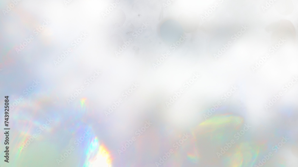 Heavy lens flare light leak chromatic aberration overlay effect ...