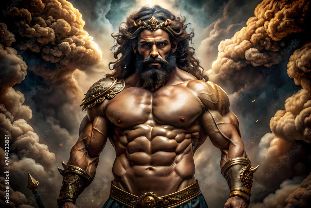 Zdjęcie bez tantiem: Zeus, Greek god, Greek mythology, god of heaven ...