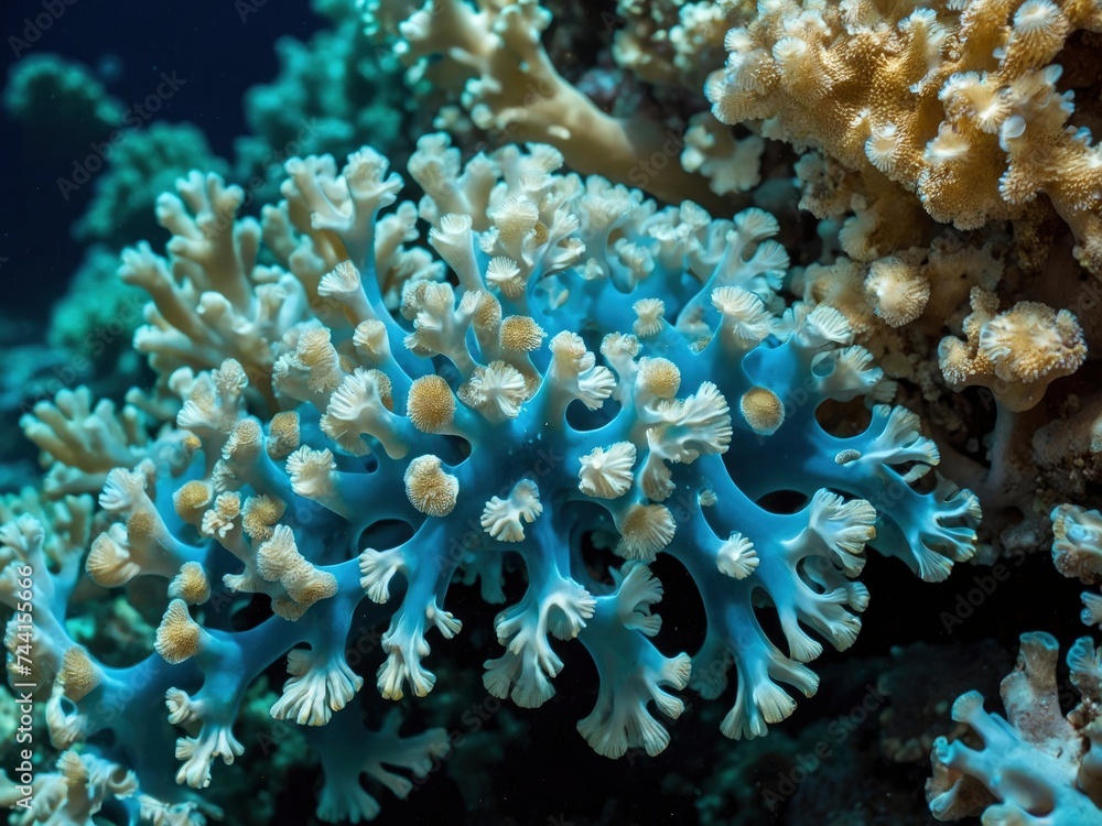 Coral bleaching linked to elevated sea temps: Loss of symbiotic ...
