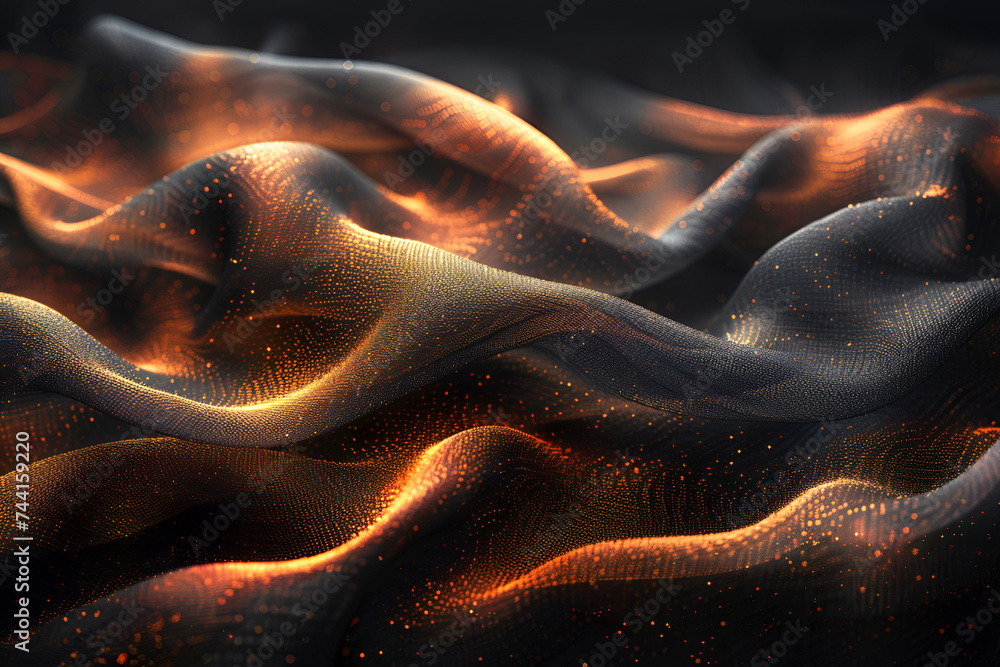 Abstract color gradient background, modern background and film grain ...