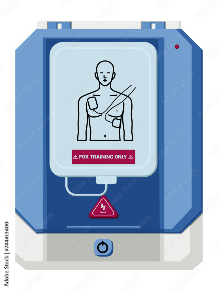 Automated external defibrillators (AED), portable electronic devices ...