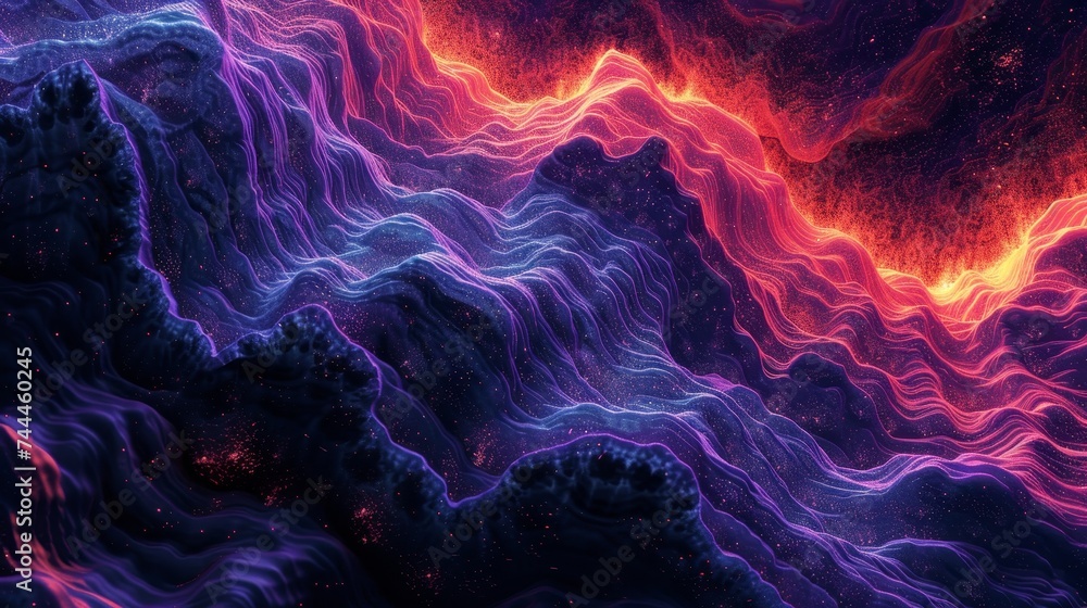 Step into a universe of abstract backgrounds, where textures defy logic ...
