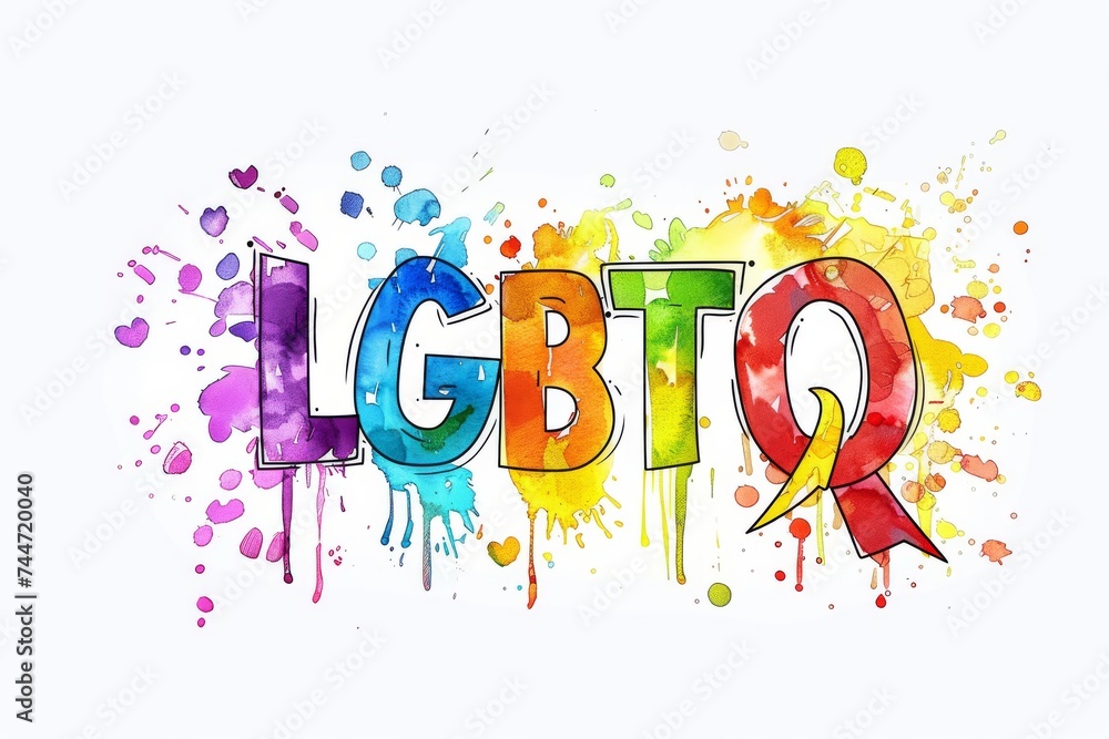 LGBTQ Pride rainbow footpath. Rainbow oxblood colorful geographical ...